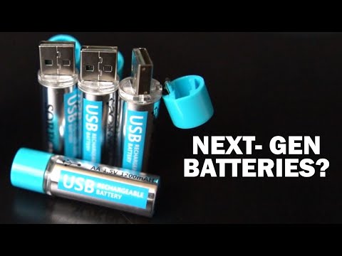 Testing Two Unusual USB Rechargeable Batteries
