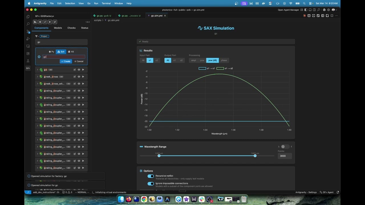 Custom Circuit Models and Simulations in GDSFactory+