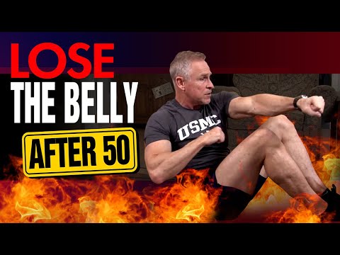 Best Exercises To Lose Belly Fat After 50 (FOR A FLATTER STOMACH!)