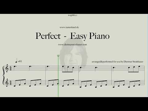 Perfect - Easy Piano