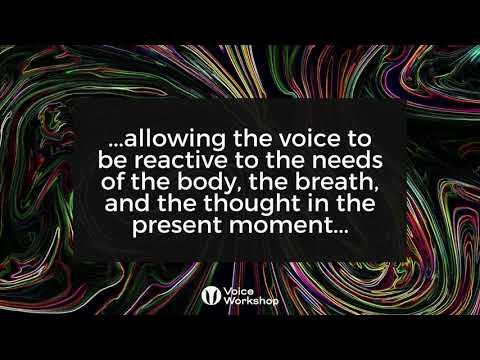What is Fitzmaurice Voicework?