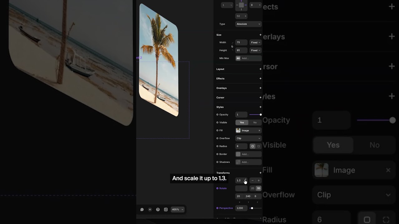 creating a beautiful hover animation in @framer, step-by-step.