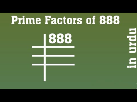 Prime Factors of 888 - Prime Factorization