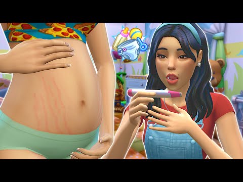 Using pregnancy mods to have the most realistic pregnancy possible! // Sims 4 pregnancy