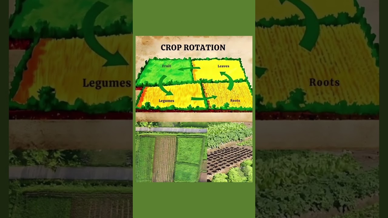 🌱 Crop Rotation: The Secret to Healthy and Productive Soil 🌱