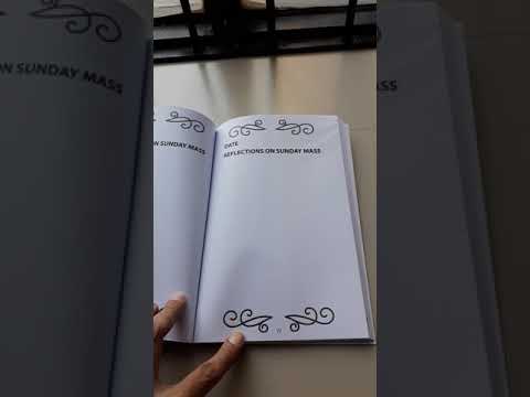 Look inside the Gratitude Prayer Journal Catholic version