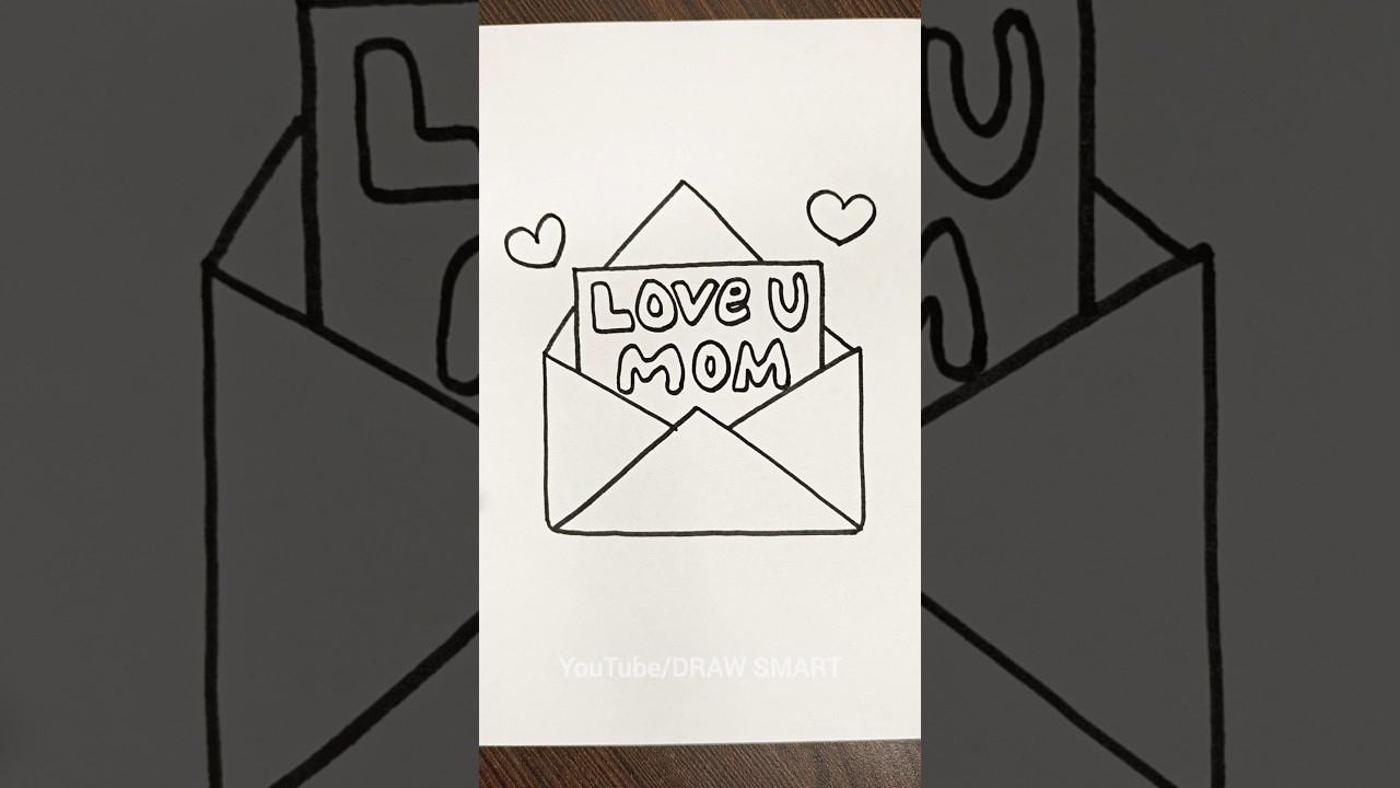 Mother's Day Drawing #shorts #drawing #art #drawsmart