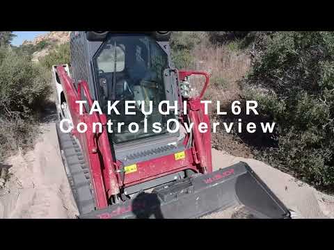 Takeuchi TL6R Controls Overview