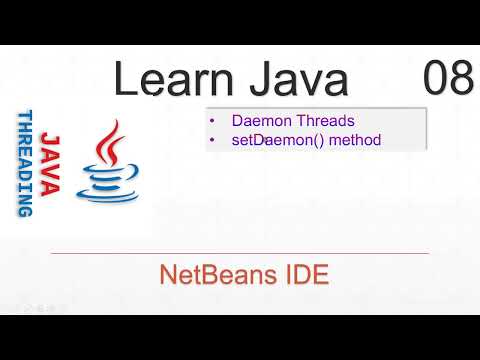 08 Daemon Threads Java Threads Tutorial #08