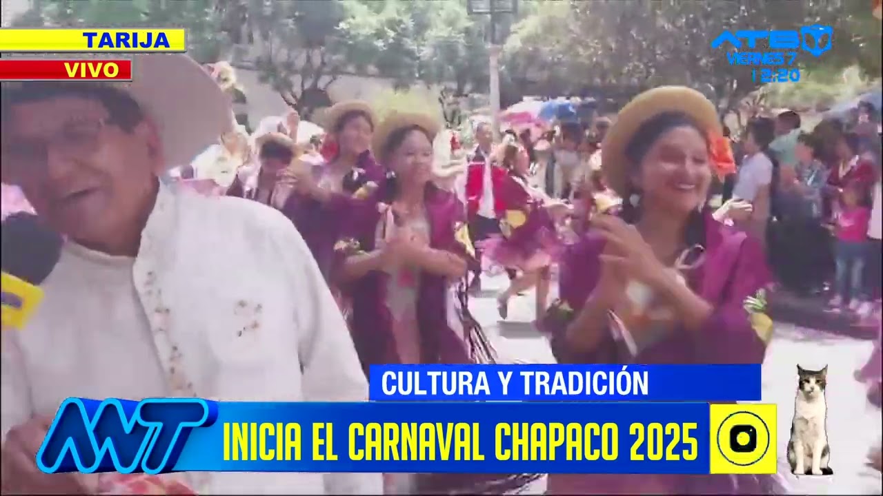 Con una copla tradicional: Tarijeños inician el “Carnaval Chapaco 2025” - ATB Digital