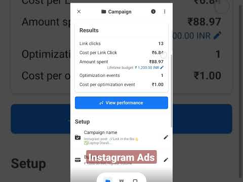 Instagram Ads Running | Amazon affiliate Marketing