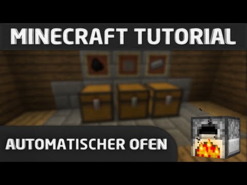 Automatischer Ofen - Automatic Furnace Minecraft Project