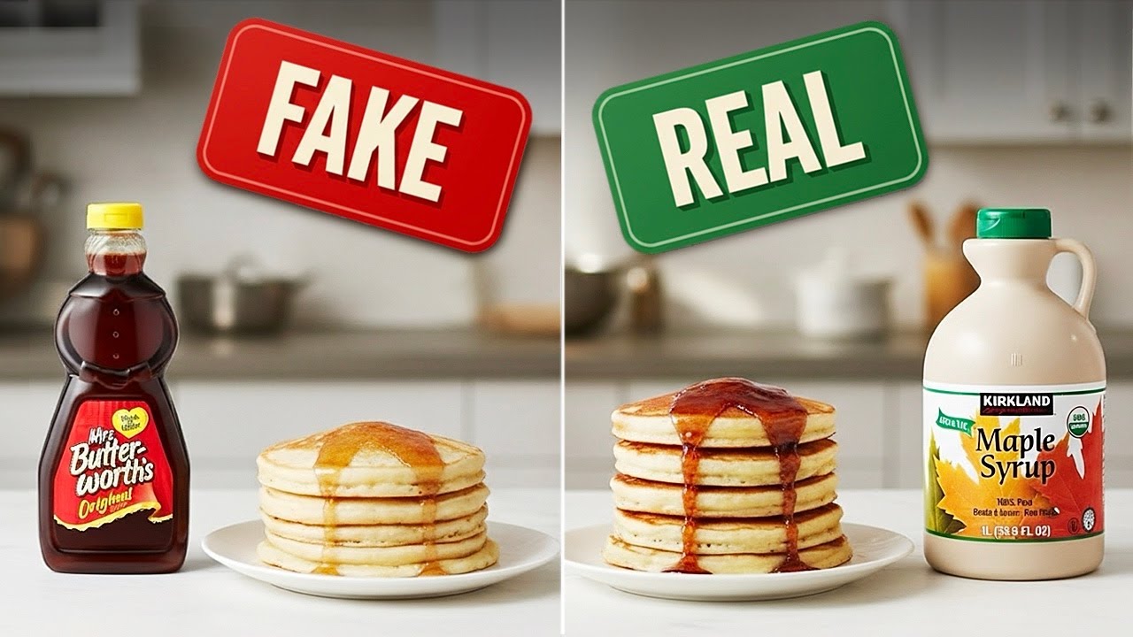 This Is Not Real Maple Syrup (Even Thought It Says So)