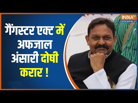 BSP leader Afzal Ansari handed 4-year jail term in Krishnanand Rai ...