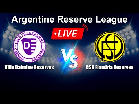 🔴 LIVE: Villa Dalmine Reserves vs CSD Flandria Reserves - Live Score Today