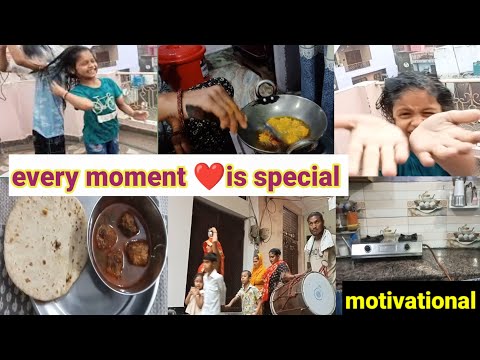 Finally 😃इस भभगती गर्मी से राहत मिल ही गई 💫Locky kofte recipe yummy😋#kavyakiduniya