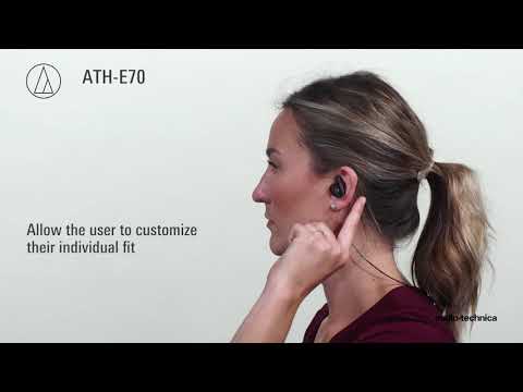 Audio-Technica ATH-E70 Monitor Earphones - Black | Sweetwater Audio-Technica ATH-E70 Monitor Earphones - Black | Sweetwater