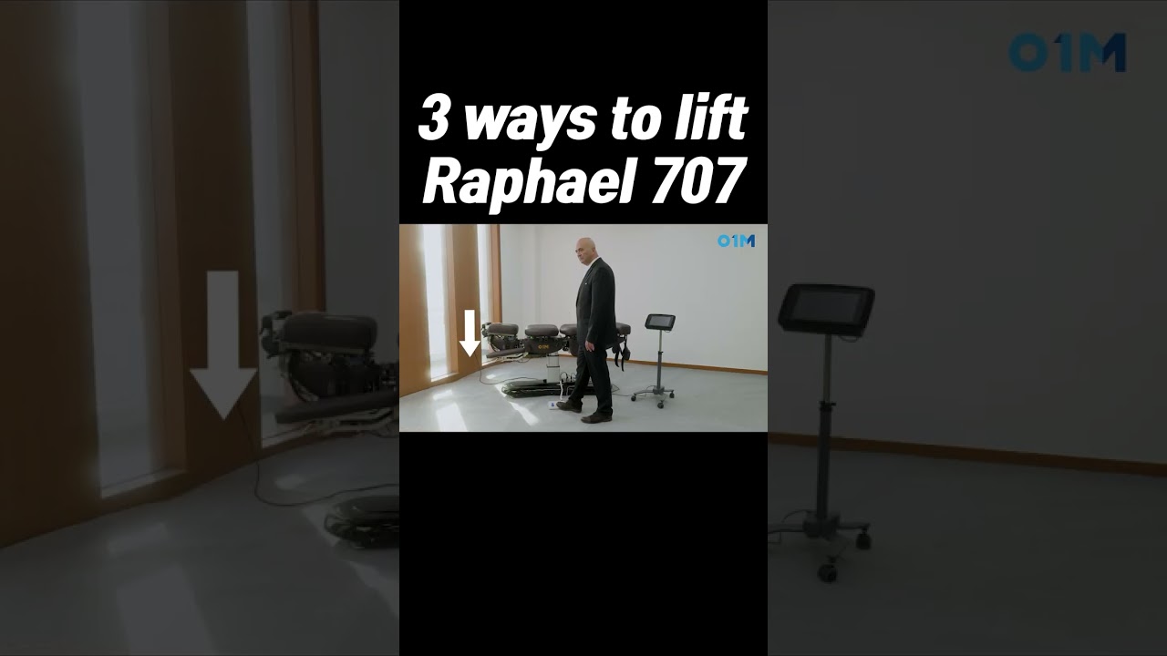 Three ways to elevate a chiropractic table #shorts #chiropractic #osteopathy #raphael707