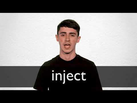 INJECT definition and meaning | Collins English Dictionary