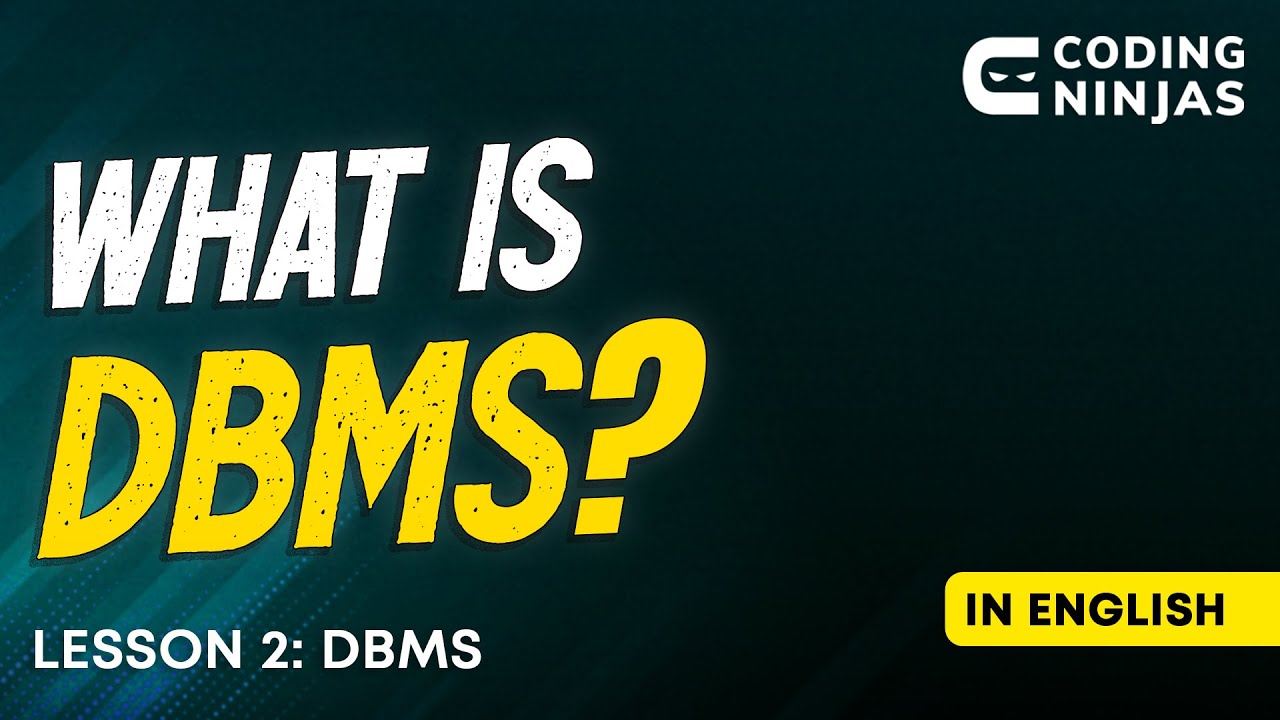 Understanding Database Management Systems (DBMS): A Comprehensive Guide ... Understanding Database Management Systems (DBMS): A Comprehensive Guide ...
