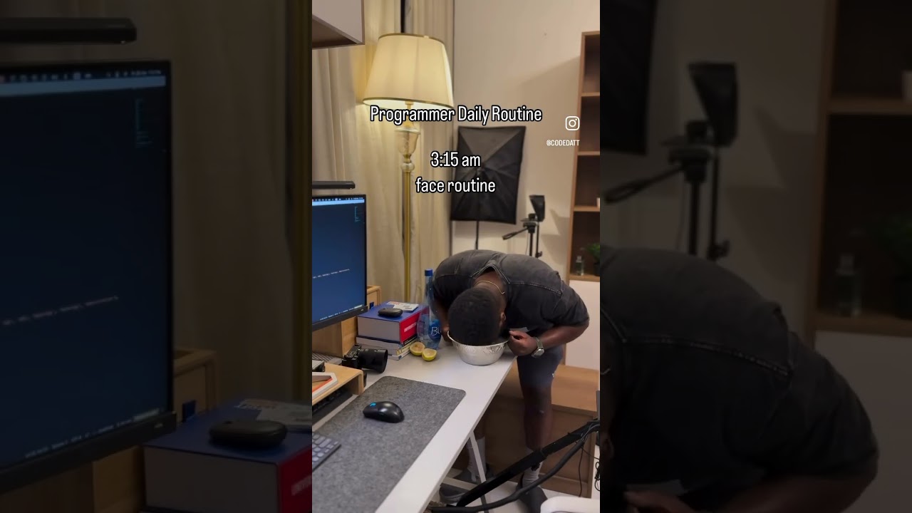 My daily routine as a programmer #programming #programminghumor #codingmemes