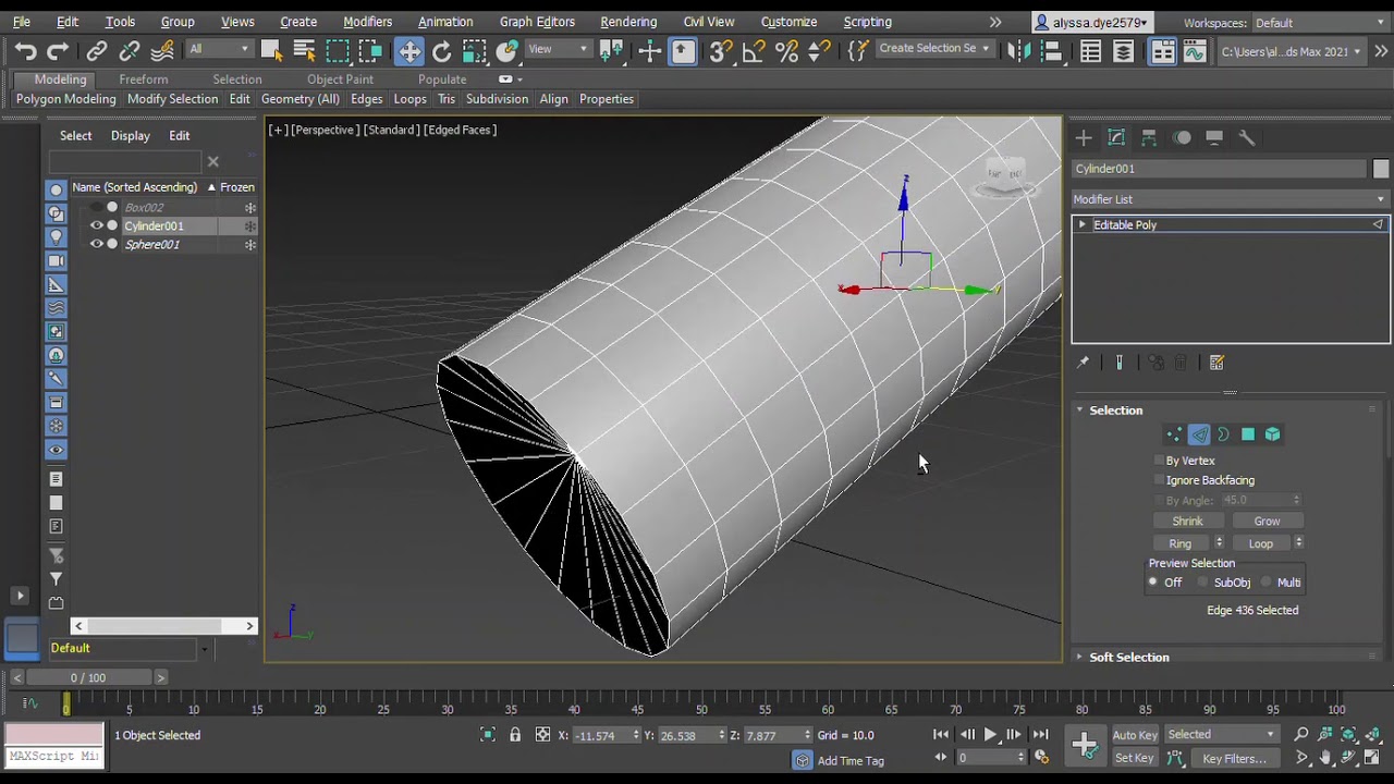 Snake dice redo 2 - 3DS Max