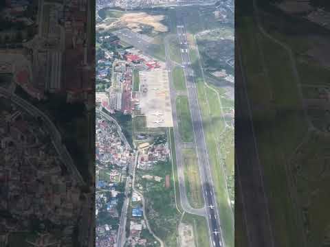 TRIBHUVAN INTERNATIONAL AIRPORT (TIA) || VIEW FROM SKY || ARIAL VIEW || KATHMANDU || NEPAL