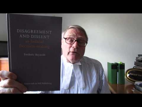 Disagreement and Dissent in Judicial Decision-making short clip
