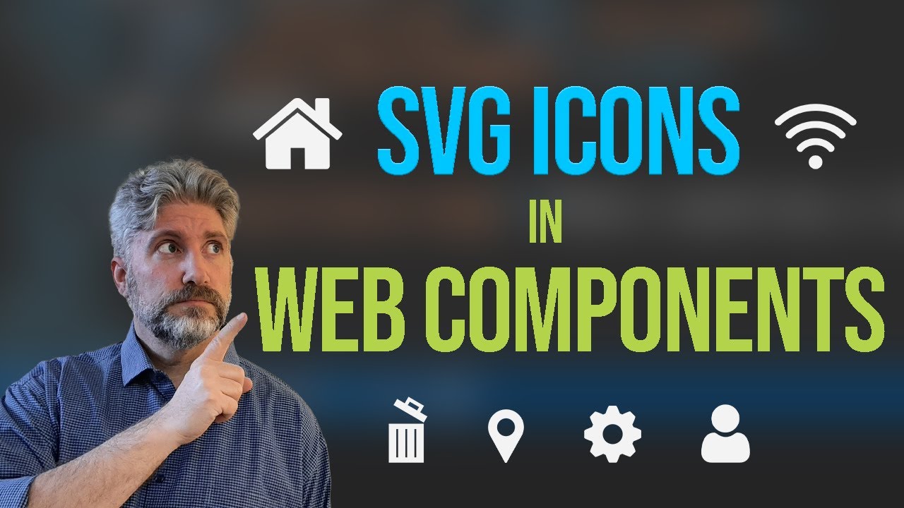 Web Components with Embedded Icons