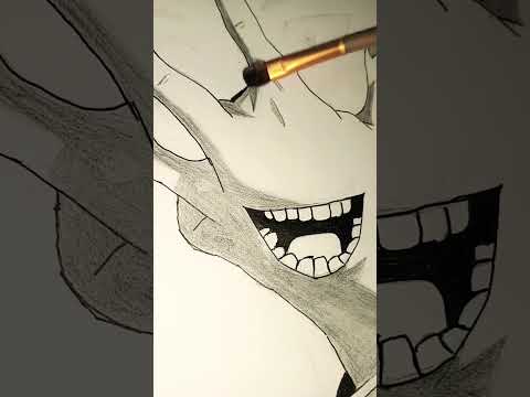 yuji itadori hand sukuna mouth open πΏπΏ