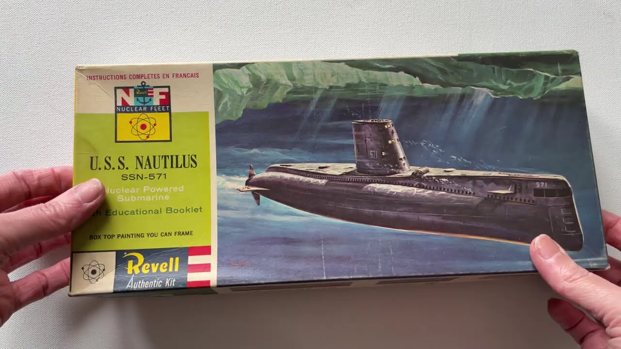 USS Nautilus Revell Model Submarine Kit