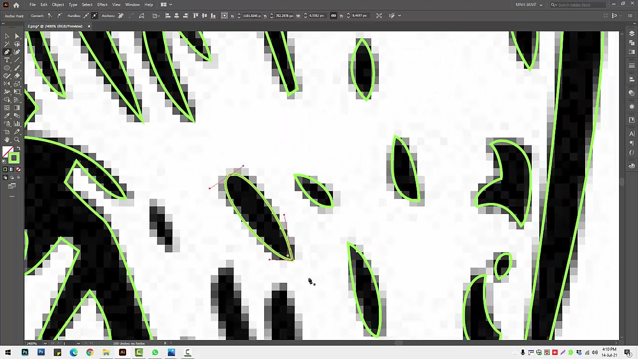 How to Vectorize a Dog/Pet Line Drawing in Illustrator