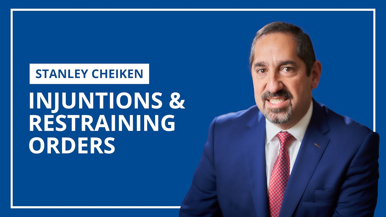 Injunctions and Restraining Orders | Stanley B. Cheiken