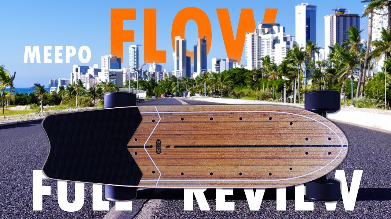 MEEPO FLOW - Surfboard-Inspired Electric Carving Skateboard