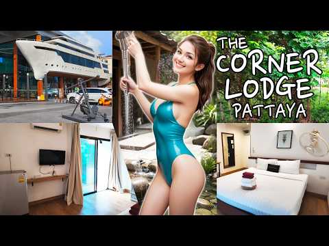 🏩590฿ Aufenthalt🏍Hintergasse nach Buakhao 🇹🇭The Corner Lodge Pattaya Hotel