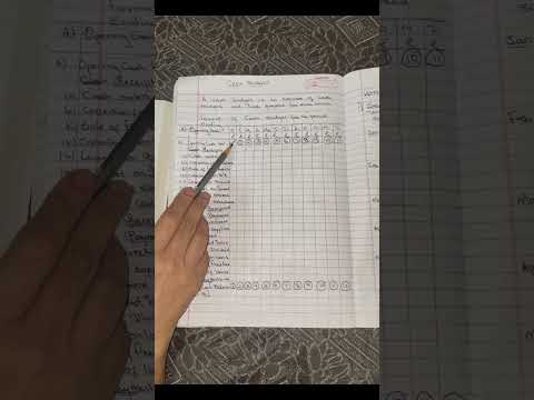 Cash Budget Format Explained in 30 Seconds! 💰✅