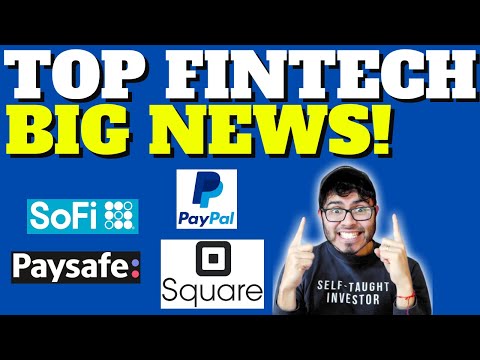 6 Best Fintech Stocks To Buy Now? SOFI IPOE PAYSAFE PSFE Square SQ Paypal Pypl Stock Price JPM News