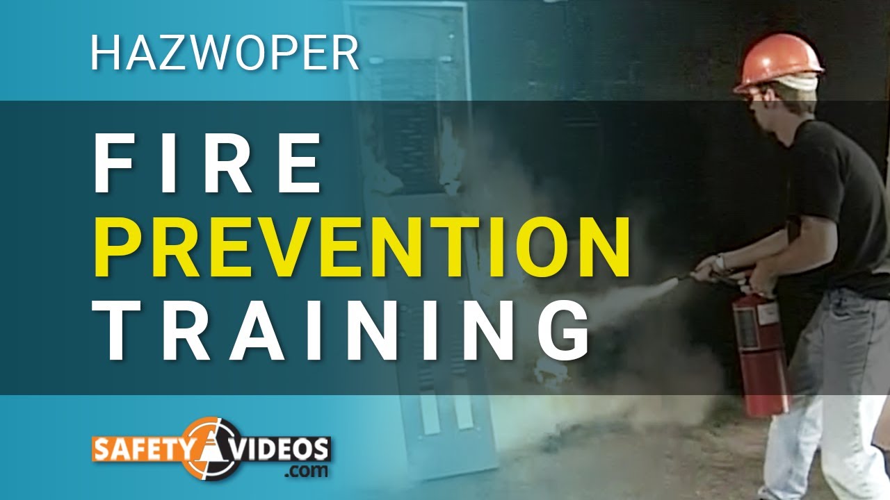 HAZWOPER Fire Prevention Training from SafetyVideos.com