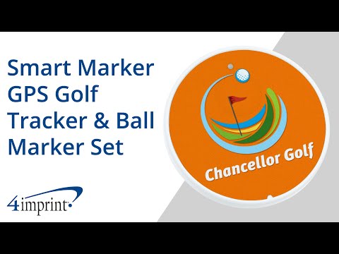 Smart Marker GPS Golf Tracker & Ball Marker Set - Custom Golf Accessory by 4imprint