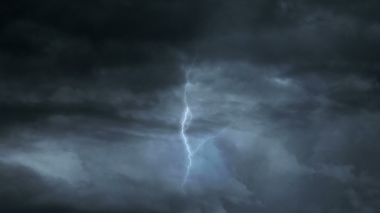 Animated Lightning Storm Background