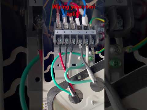 What wires go where mini split hack!