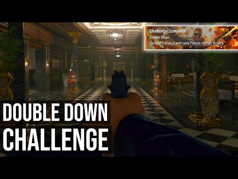 Black Ops 6 - Double Down Challenge / Calling Card (Defend The Vault With Only Pistols)