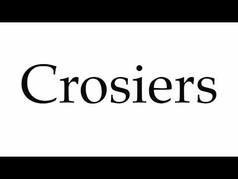 How to Pronounce Crosiers