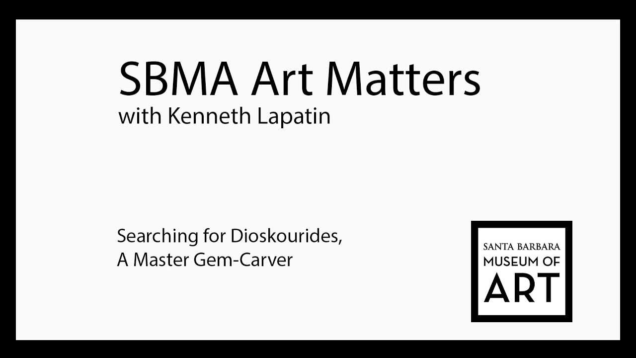 Art Matters Lecture with Kenneth Lapatin - September 7, 2023