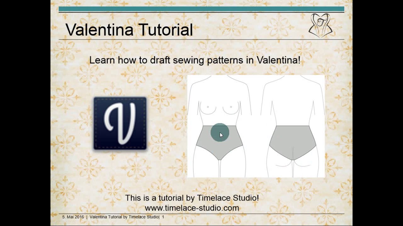 Tutorial: Pattern Drafting with Valentina