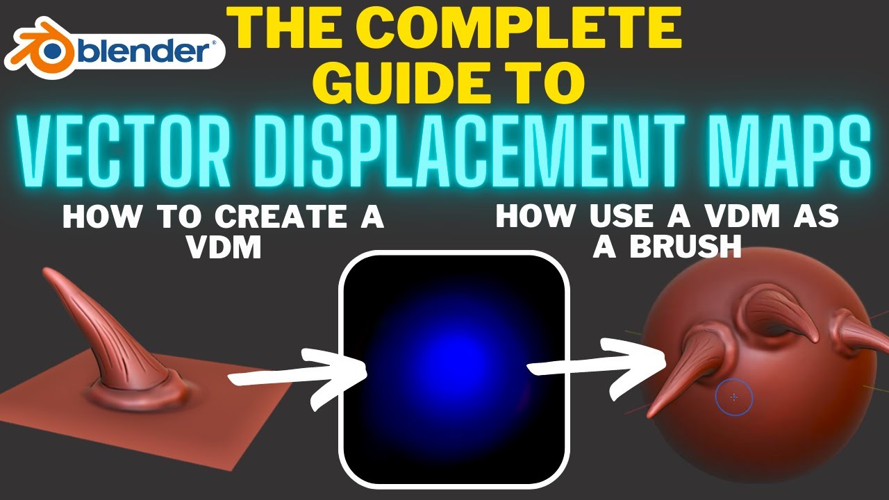 The Complete Guide to Vector Displacement Maps in Blender