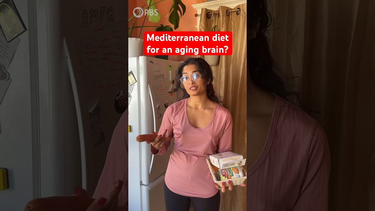 🧠 Can we keep our aging brain SHARP with a mediterranean diet? #foodscience #nutritionfacts