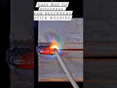 Basic tips for rootpass stick welding for beginners #migwelding #rootpass #weldingart #tipsandtrick