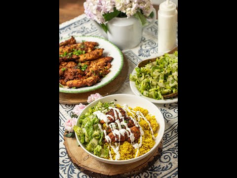 Harissa Chicken & Yellow Rice Bowls