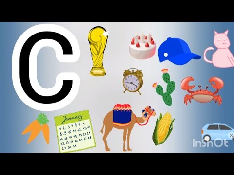 'C' letter Word's | Words that start with Alphabet 'C'| Starting from letter-C| Words with `C`.